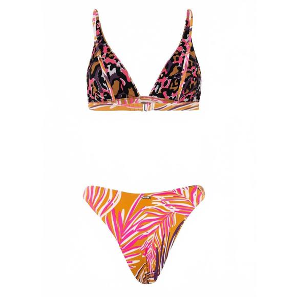 Maaji | Swim | New Maaji Maaji Caramel Foliage Ivy Fixed Triangle ...
